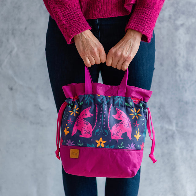 Pink Hazel Bags